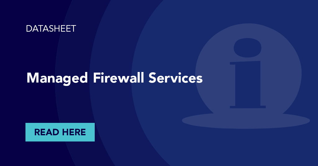 Datasheet: iCorps Managed Firewall Services